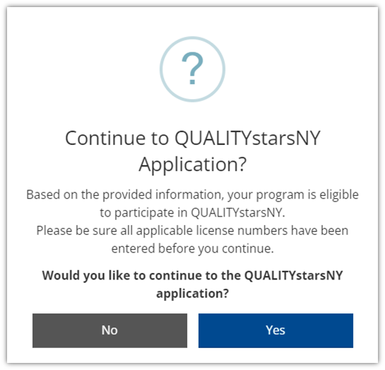 Add Your Program to Your QUALITYstarsNY Participation Page – QUALITYstarsNY